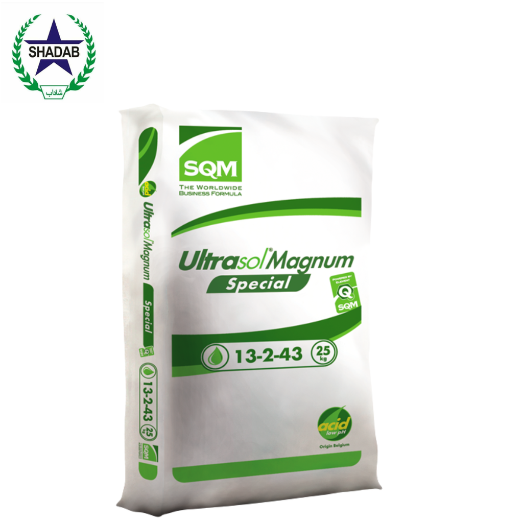 Swat Agro Ultrasol Magnum Flex 13-2-43 Fertilizer | Shadabagri.com
